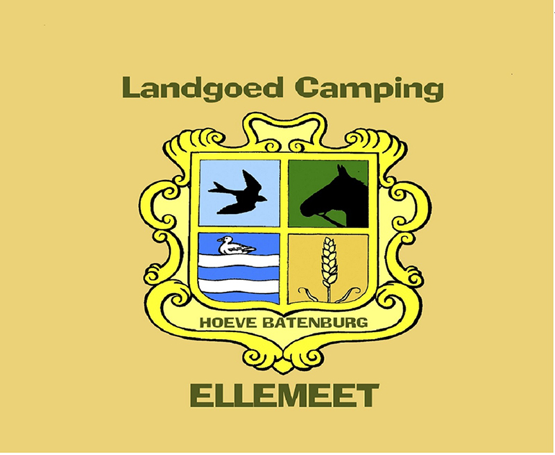 Logo -BATENBURG met Ellemeet - Mini Camping Card